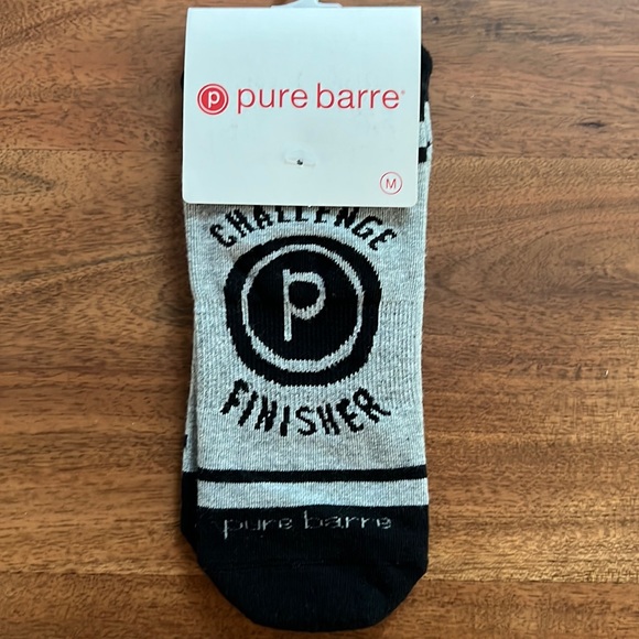 Pure Barre | Accessories | Pure Barre Challenge Finisher Grip Socks ...